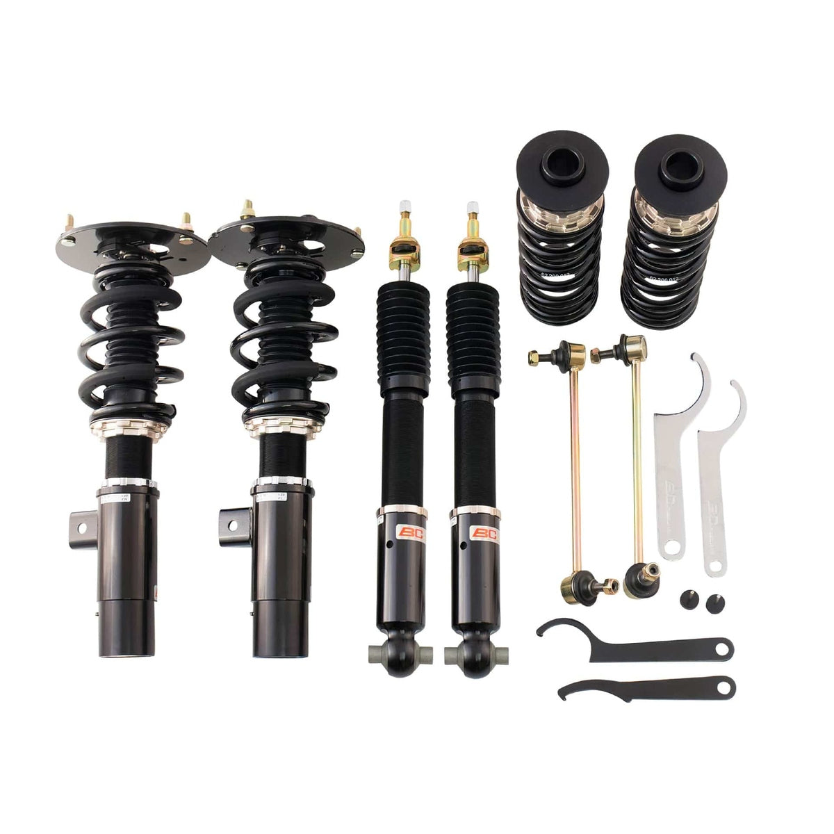 BC Racing BR Series Coilovers (Extreme Low) for 2012-2018 BMW 3 Series ...
